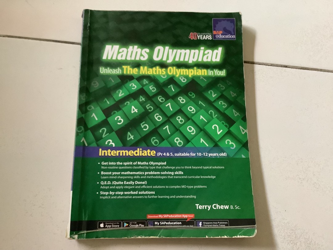 Maths Olympiad Intermediate Hobbies Toys Books Magazines maths-olympiad-intermediate-hobbies-toys-books-magazines