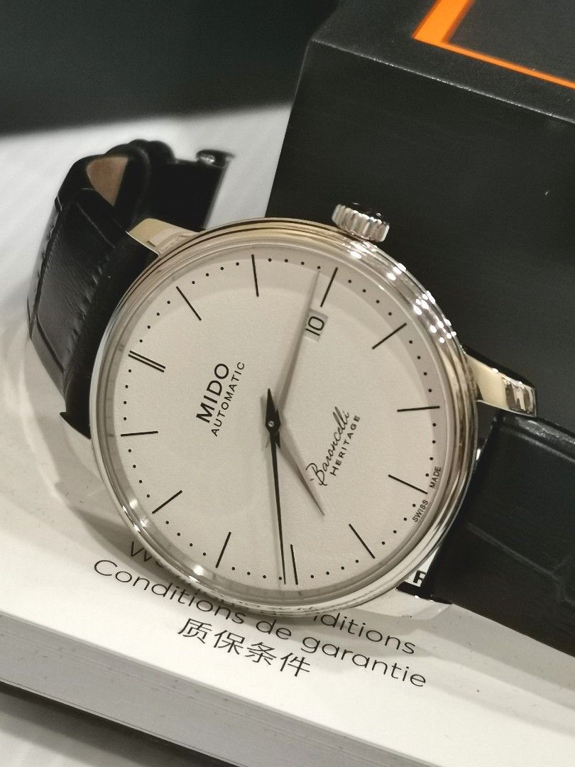 Mido Baroncelli Heritage Gents Automatic 39mm # Sep Year 2022, Luxury, Watches on Carousell