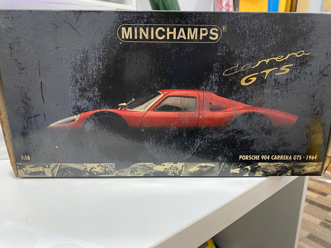 Minichamps Porsche 904 Carrera GTS Coupe 1964 (1:18 scale), Hobbies ...