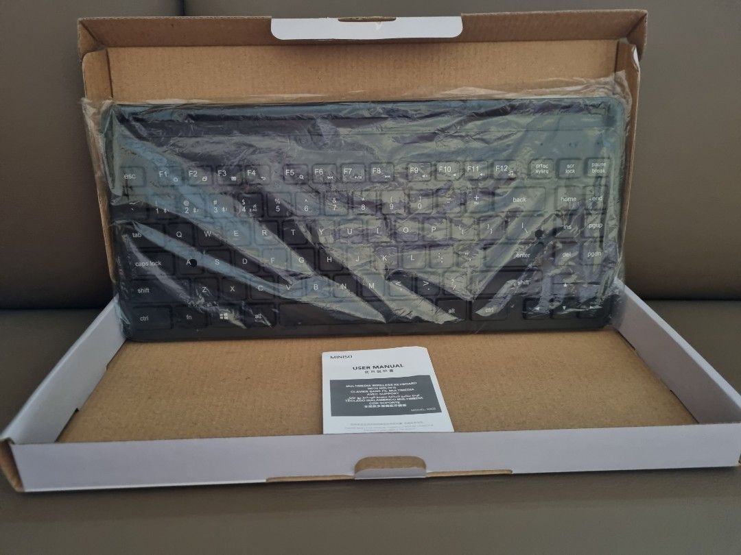 Miniso Multimedia Wireless Keyboard Computers And Tech Parts And Accessories Computer Keyboard On