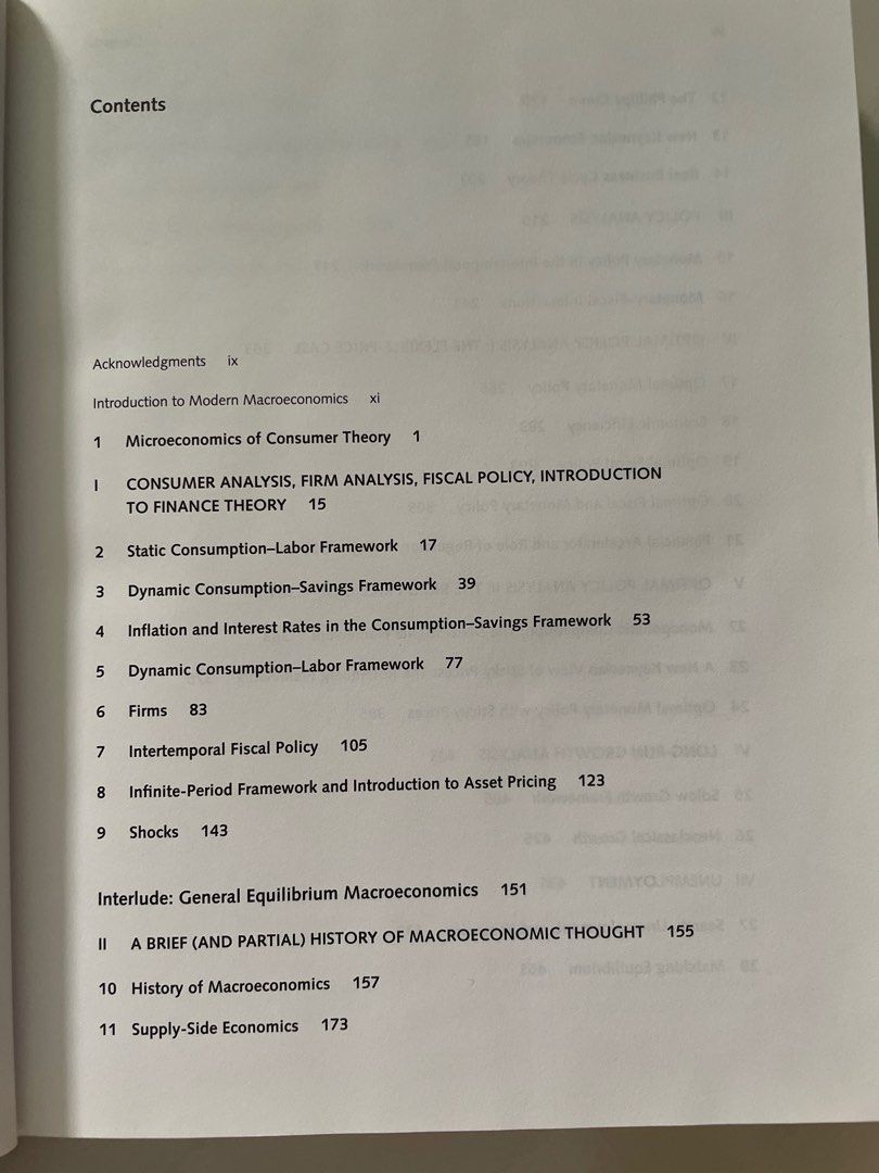 Modern Macroeconomics Sanjay K Chugh Ec3102 Hobbies And Toys Books And Magazines Textbooks On