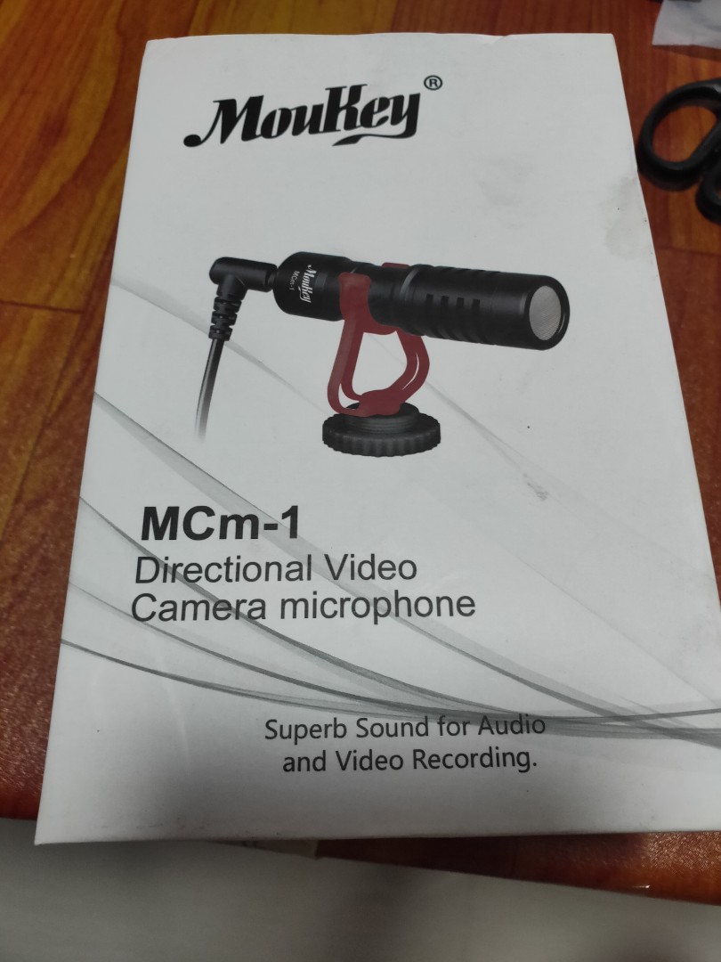 Monkey MCM-1 directional video camera microphone, Audio, Microphones on Carousell