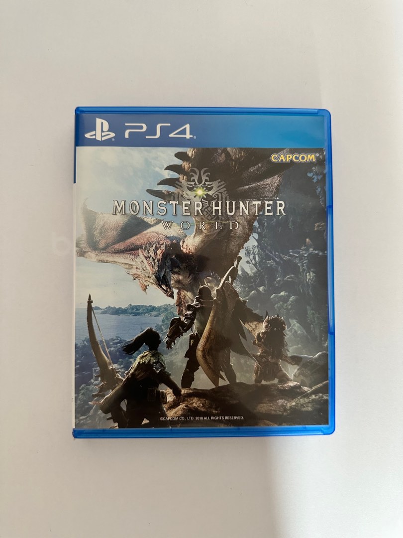 Monster Hunter World PS4 game, Video Gaming, Video Games, PlayStation ...