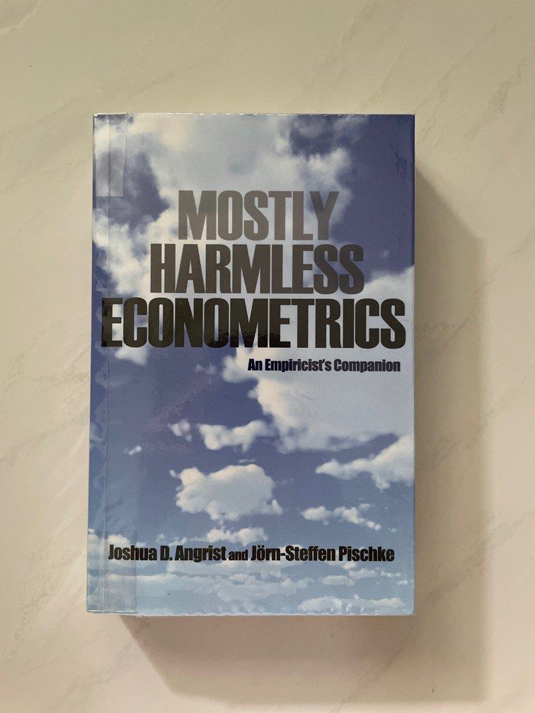 Mostly Harmless Econometrics (Angrist and Pischke), Hobbies & Toys, Books & Magazines, Textbooks ...
