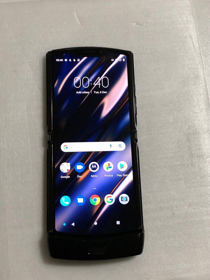 Motorola Razr 2019 eSim (128GB+6GB) Model# XT-2000-2, 手提電話, 手機, Android ...