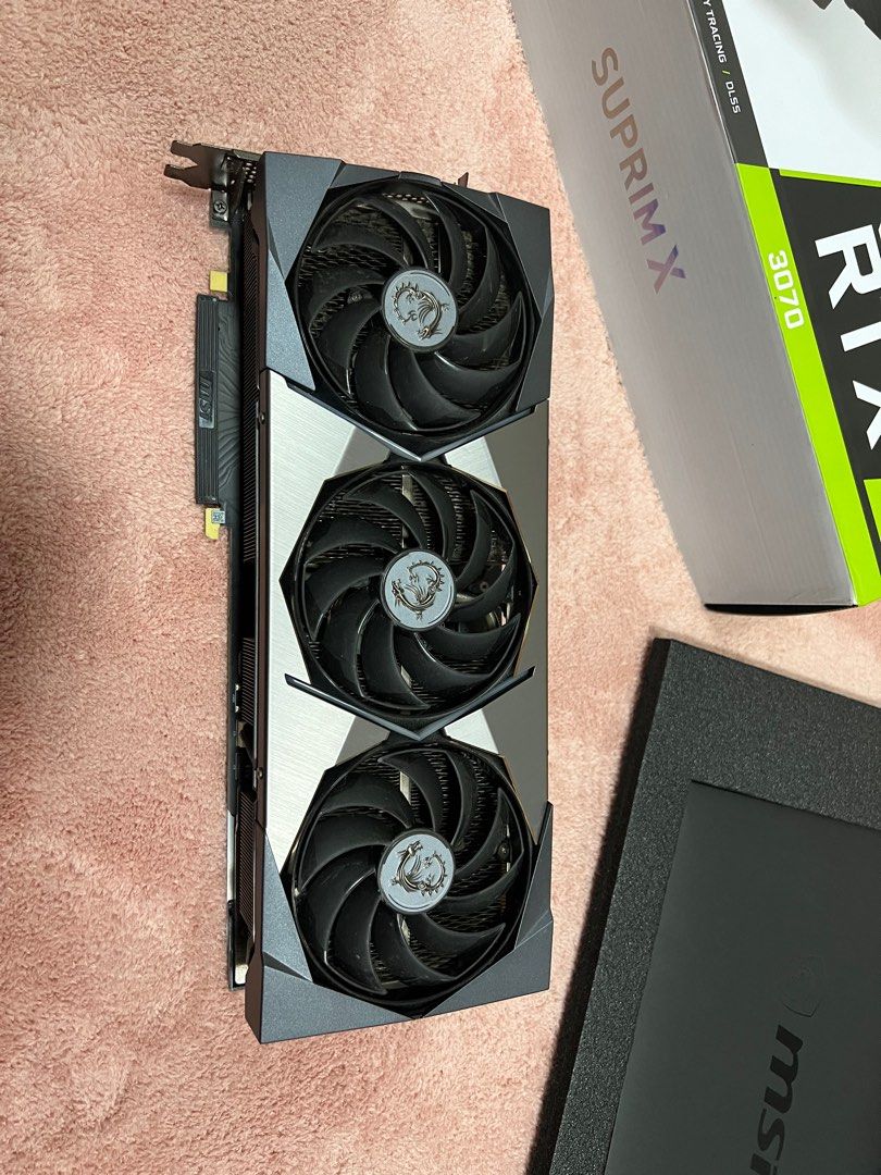 Msi Suprim X Rtx 3070(Pristine condition), Computers & Tech, Parts ...