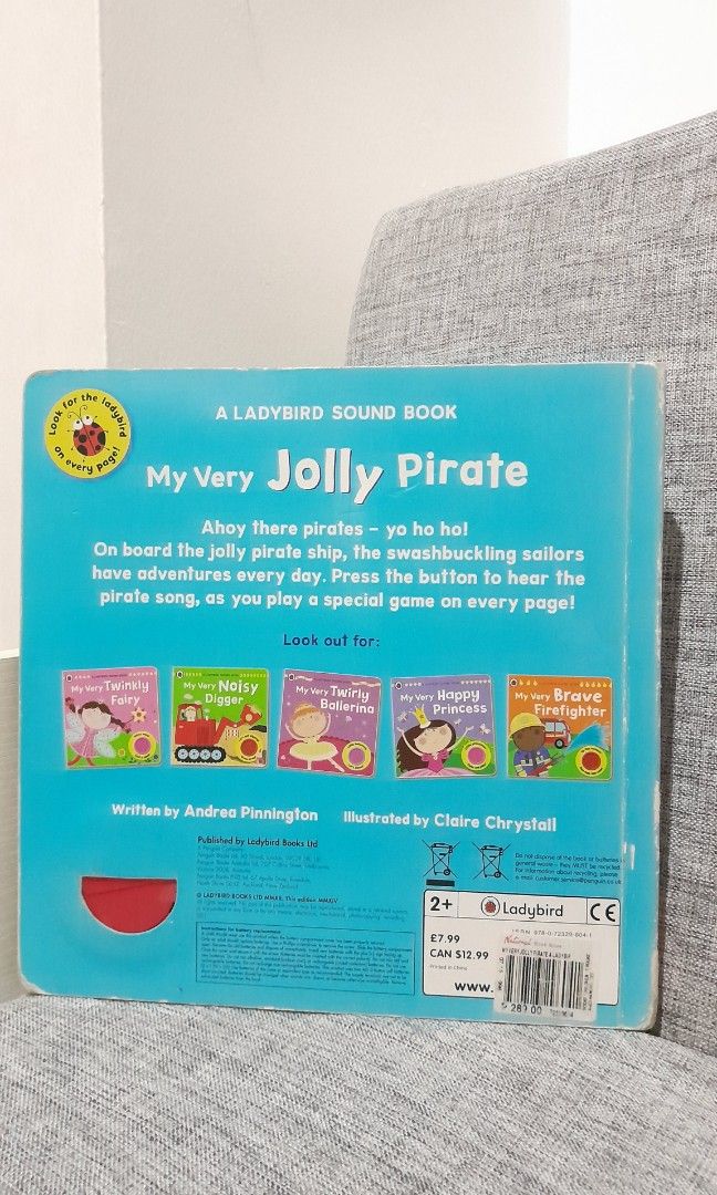 My Very Jolly Pirate, Hobbies & Toys, Books & Magazines, Children's ...