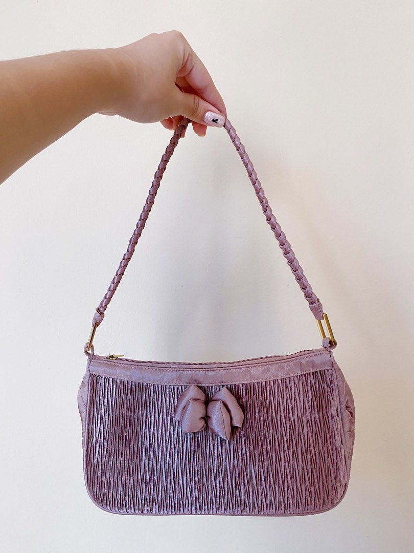 NARAYA pink shoulder bag, Women's Fashion, Bags & Wallets, Shoulder ...