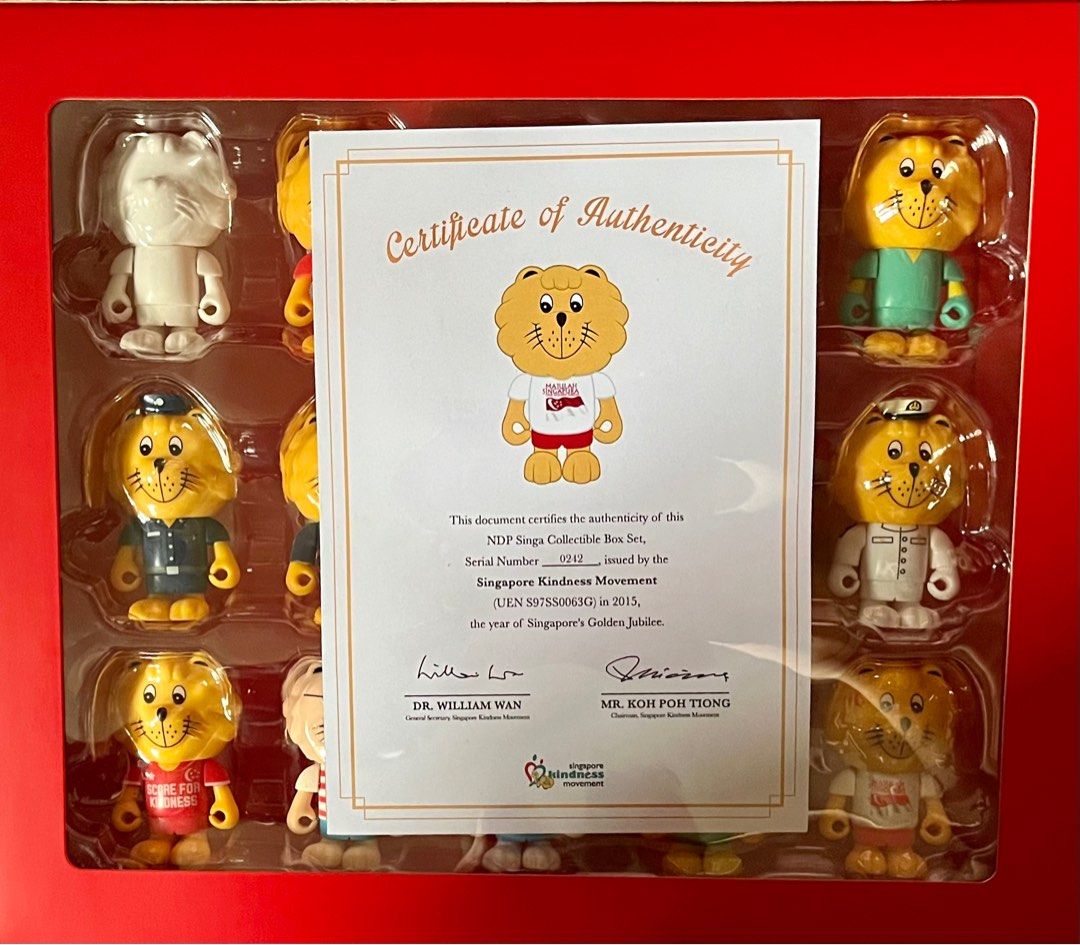 NDP-Singa Limited Edition 15-piece Collectible Box Set , Hobbies & Toys ...