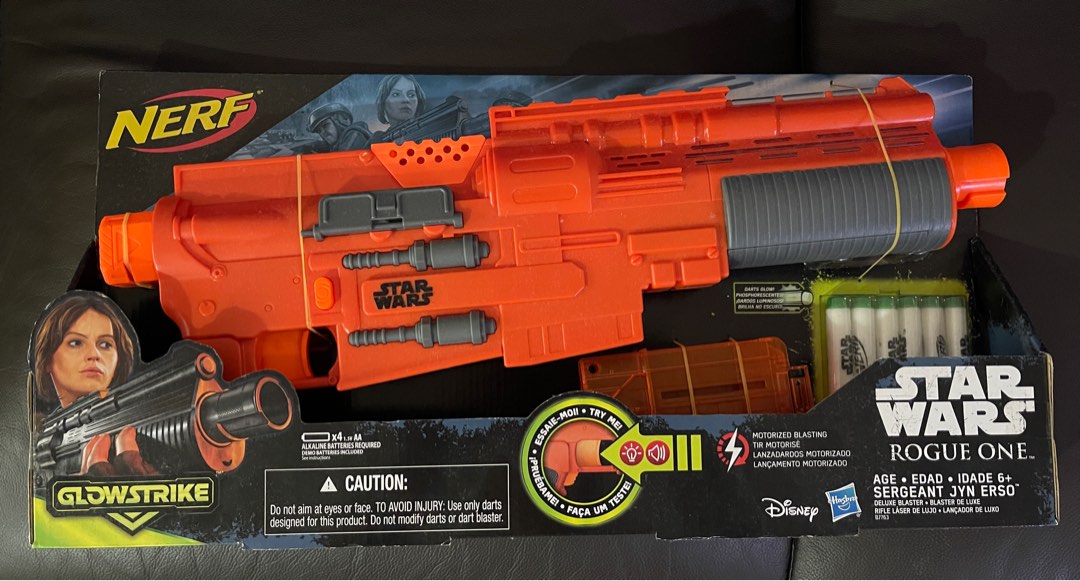 Nerf Sergeant Jyn Erso $45, Hobbies & Toys, Toys & Games on Carousell