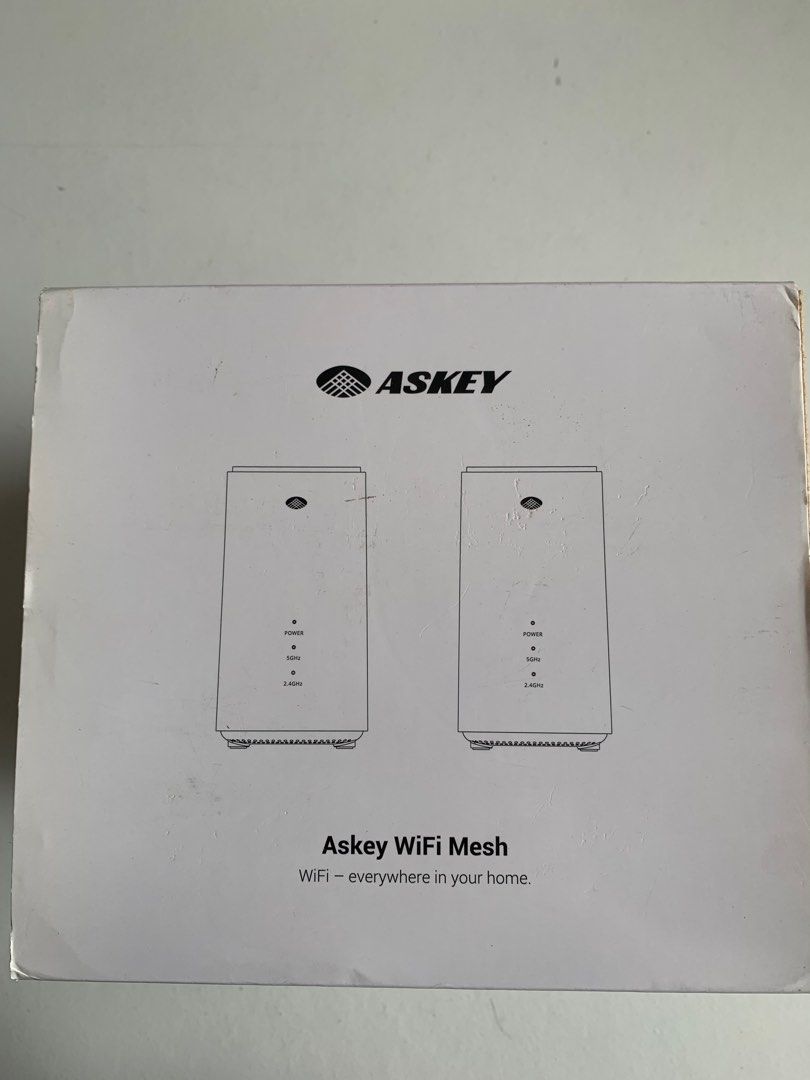 New Askey wifi mesh router, 2 units, Computers & Tech, Parts ...
