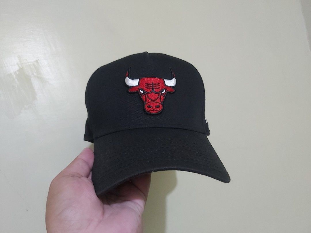 New Era 9Forty A-Frame Strapback Chicago Bulls Logo, Men's Fashion ...