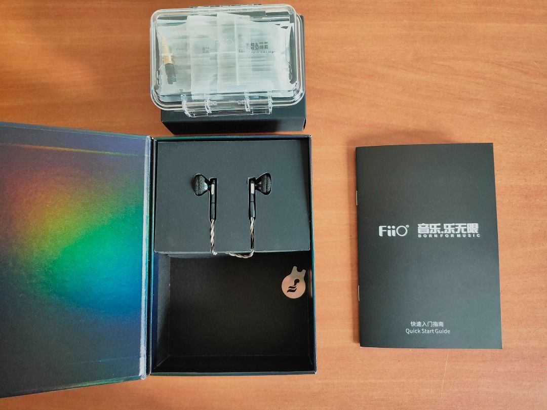 New FiiO FF5 Flagship Carbon-based Dynamic Driver Earbuds with 3.5mm/4 ...
