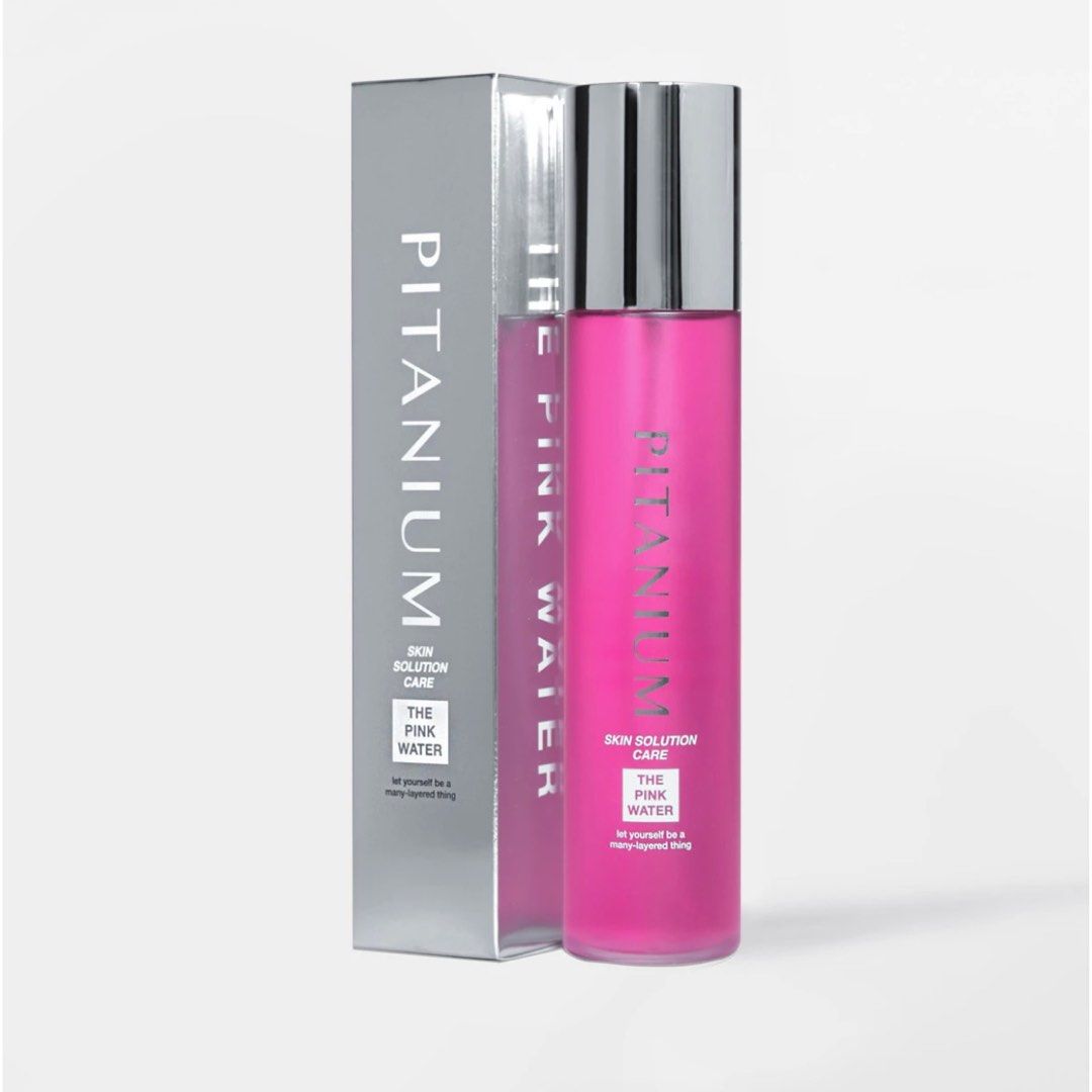 (New) Pitanium The Pink Water 全新海綿細胞水, 美容＆化妝品, 健康及美容 - 皮膚護理, 面部 - 面部護理 - Carousell