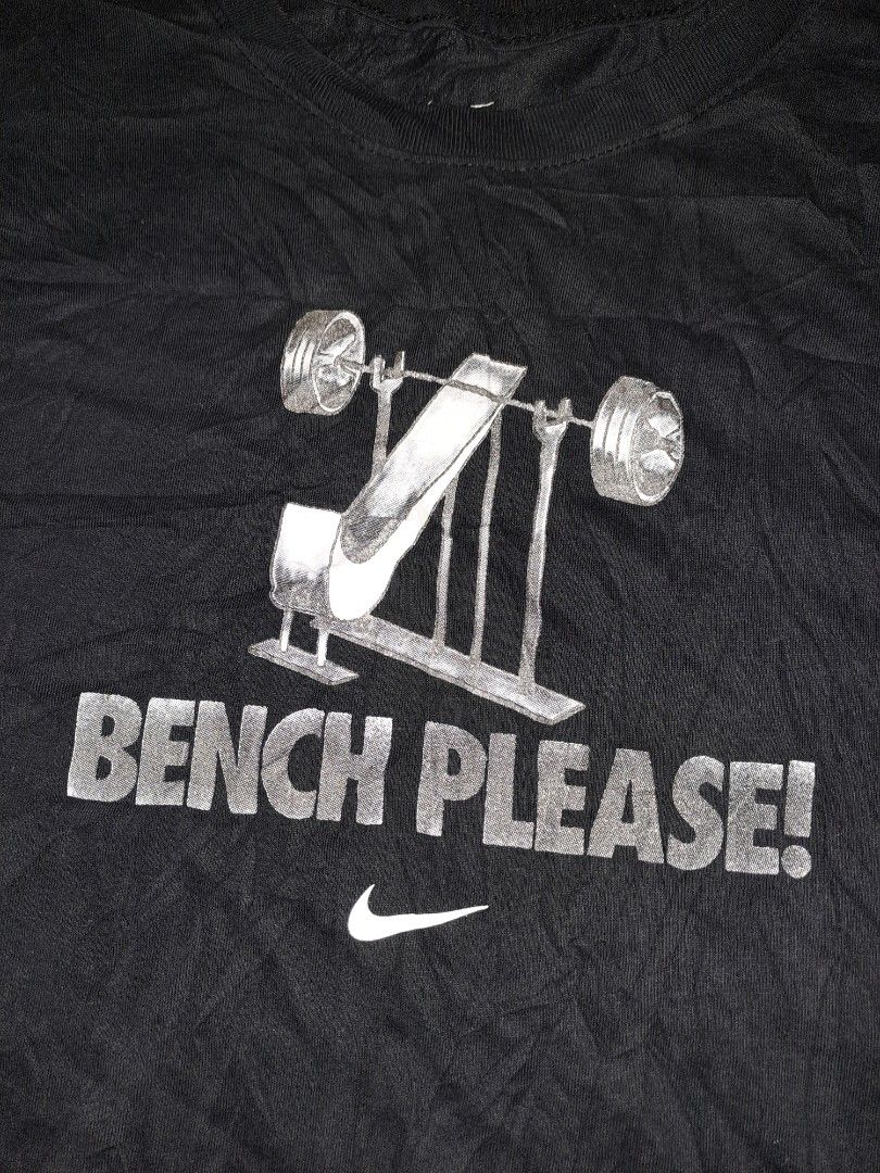 Nike Bench Please!, Men's Fashion, Tops & Sets, Tshirts & Polo Shirts ...