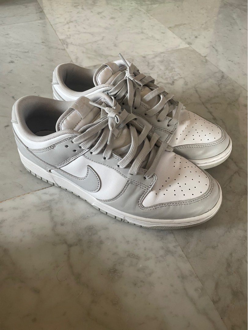 Nike Dunk Low Fog Grey, Men's Fashion, Footwear, Sneakers on Carousell