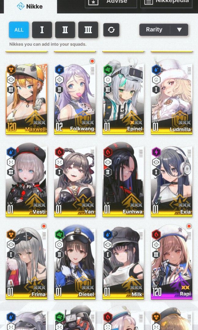 NIKKE: GODDESS OF VICTORY 27x SSRs, Video Gaming, Gaming Accessories ...