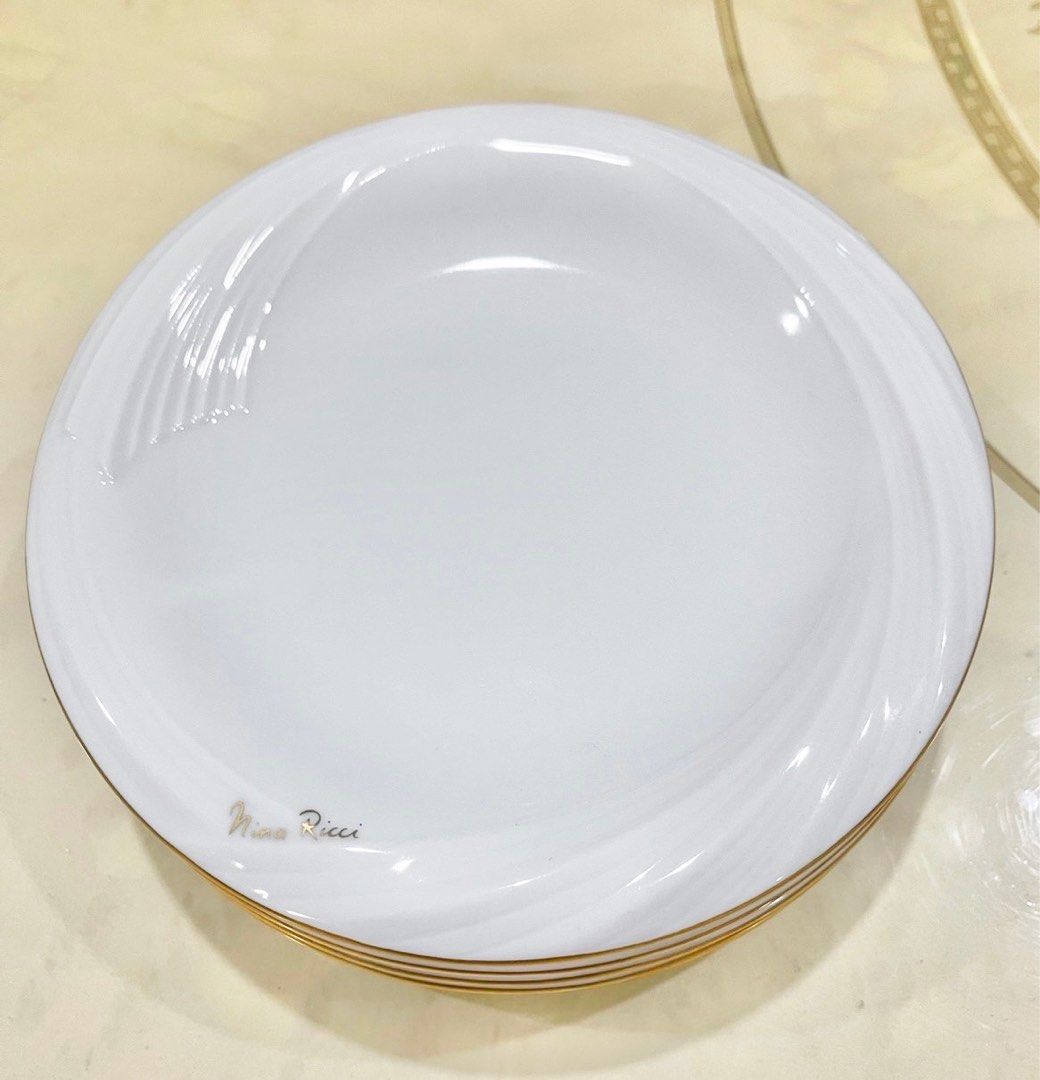 Nina Ricci Cake Plate Set, Furniture & Home Living, Kitchenware ...