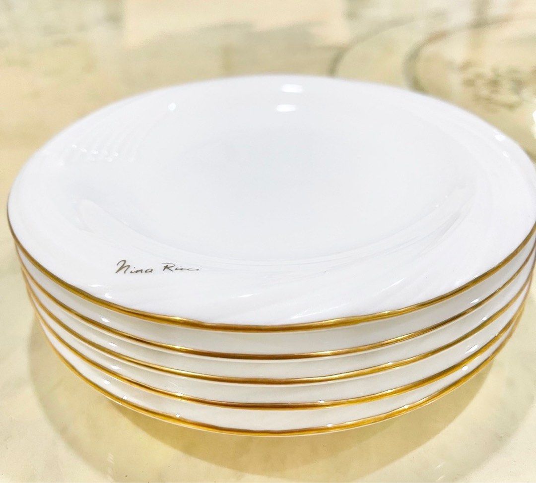 Nina Ricci Cake Plate Set, Furniture & Home Living, Kitchenware ...