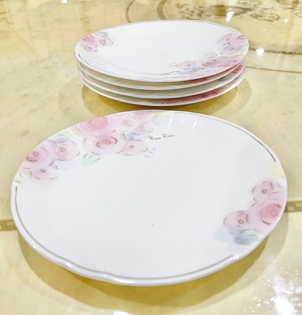 Nina Ricci Plate Set, Furniture & Home Living, Kitchenware & Tableware ...