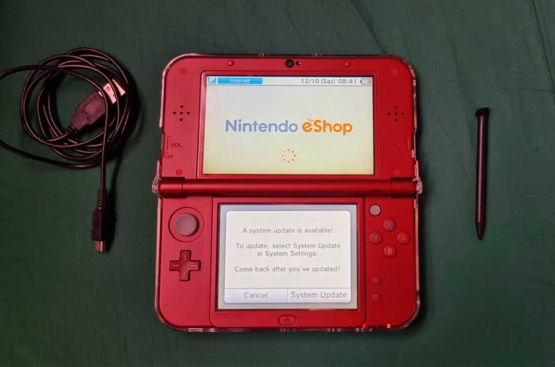 Nintendo New 3ds XL (Metallic Red), Video Gaming, Video Game Consoles ...