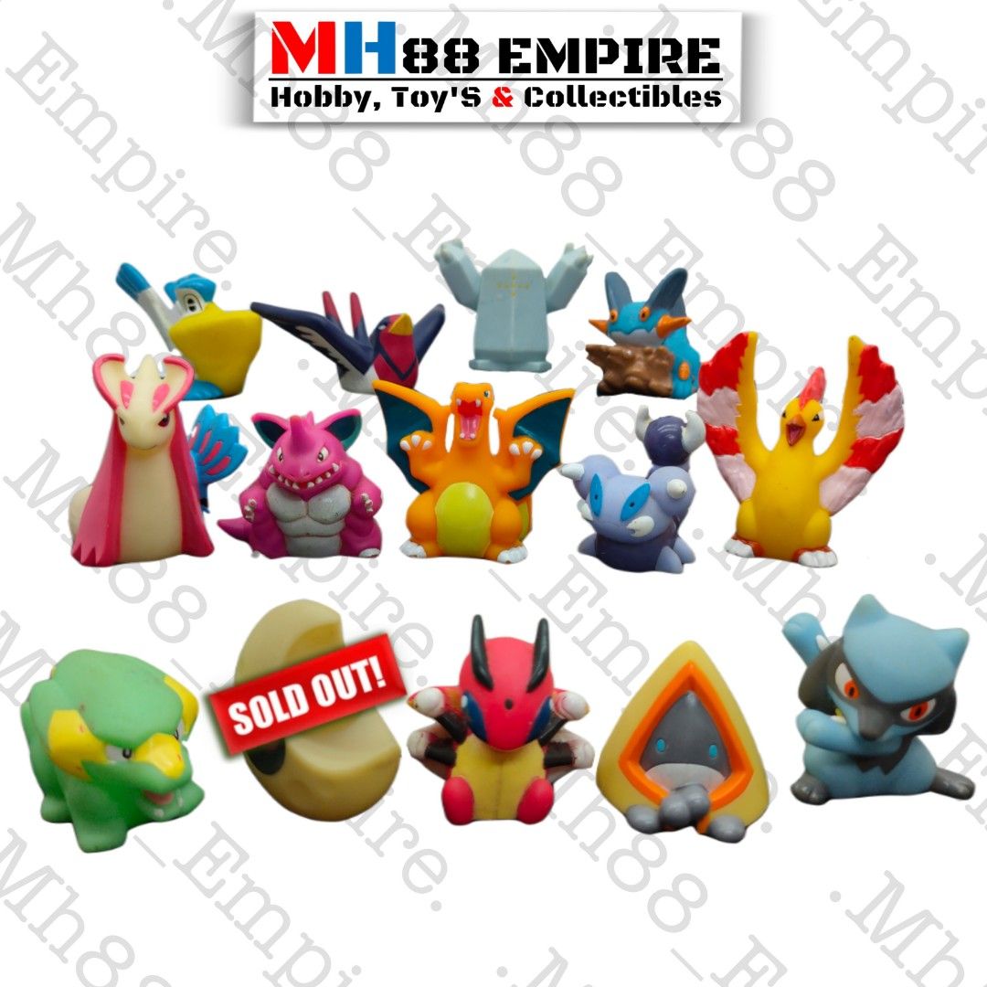 NINTENDO POKEMON FINGER PUPPET SOFT VINLY FIGURE COLLECTION, Hobbies ...