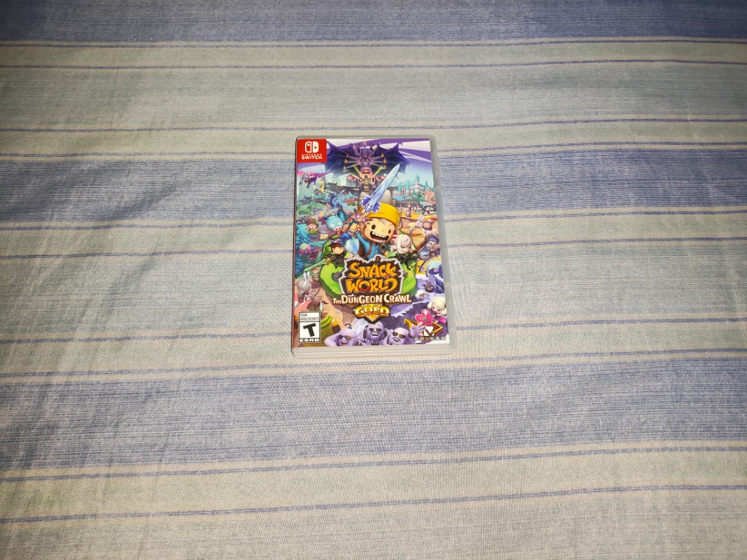 Nintendo Switch Snack World, Video Gaming, Video Games, Nintendo on ...