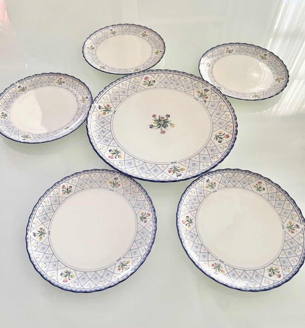 Noritake Cake Plate Set, Furniture & Home Living, Kitchenware ...