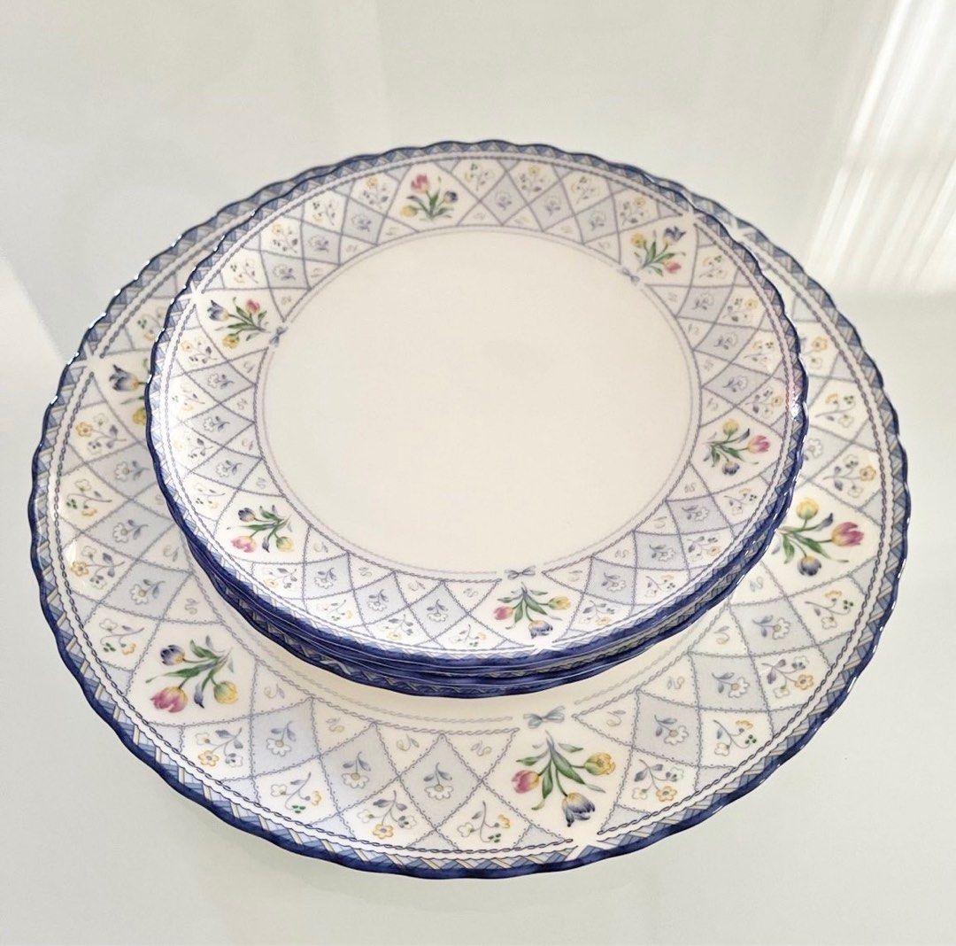 Noritake Cake Plate Set, Furniture & Home Living, Kitchenware ...