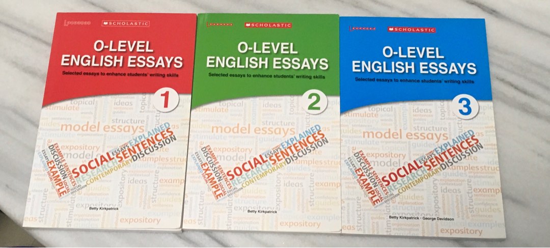 o level english essays (full set), Hobbies & Toys, Books & Magazines ...
