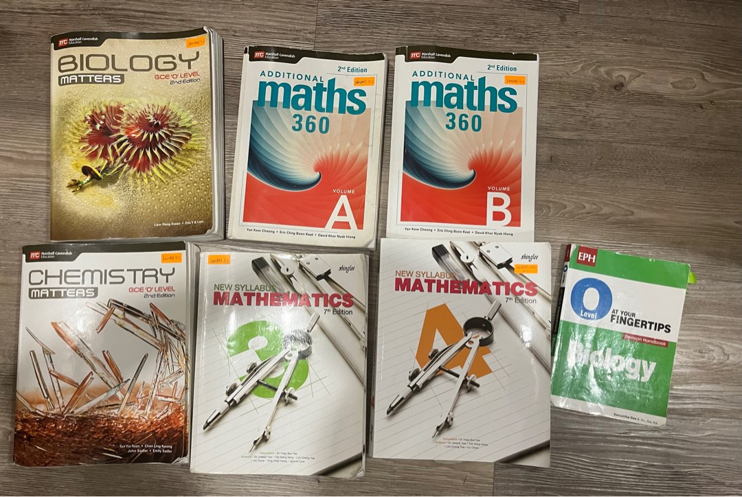 O Level Sec 3-4 Textbooks, Hobbies & Toys, Books & Magazines, Textbooks ...