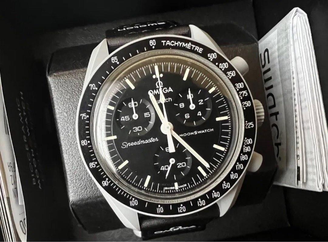 Omega x Swatch: Mission to the Moon, Luxury, Watches on Carousell