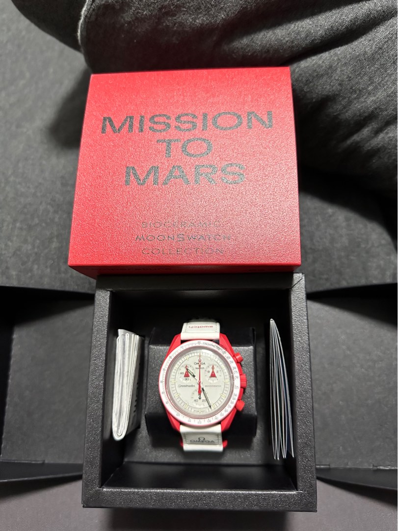 Omega x Swatch Moonswatch, Luxury, Watches on Carousell