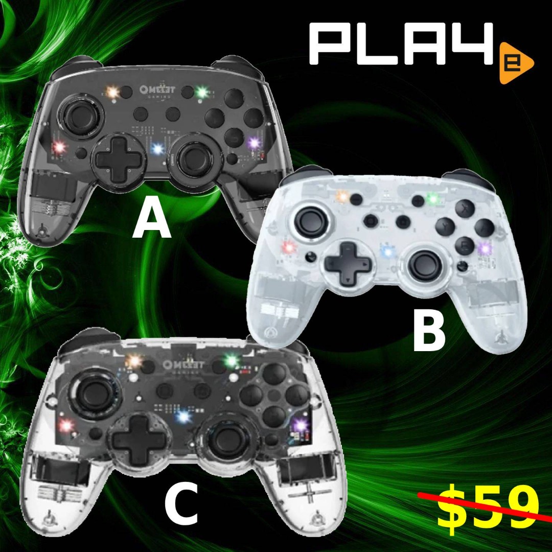 Omelet Nintendo Switch Wireless Pro Controller Brand New, Video Gaming ...