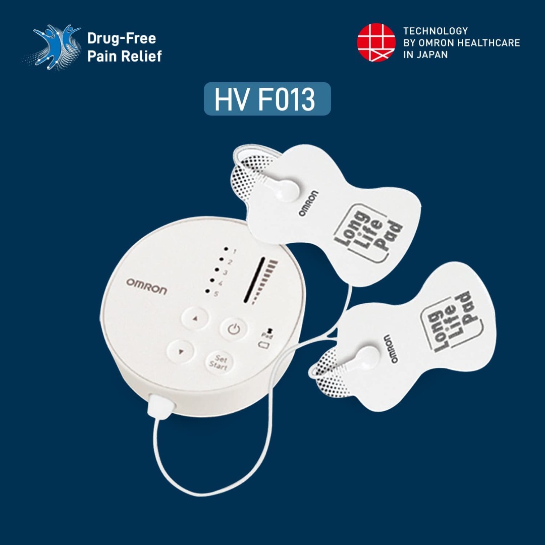 Omron Electronic Nerve Stimulator HV-F013, Health & Nutrition, Massage Devices on Carousell