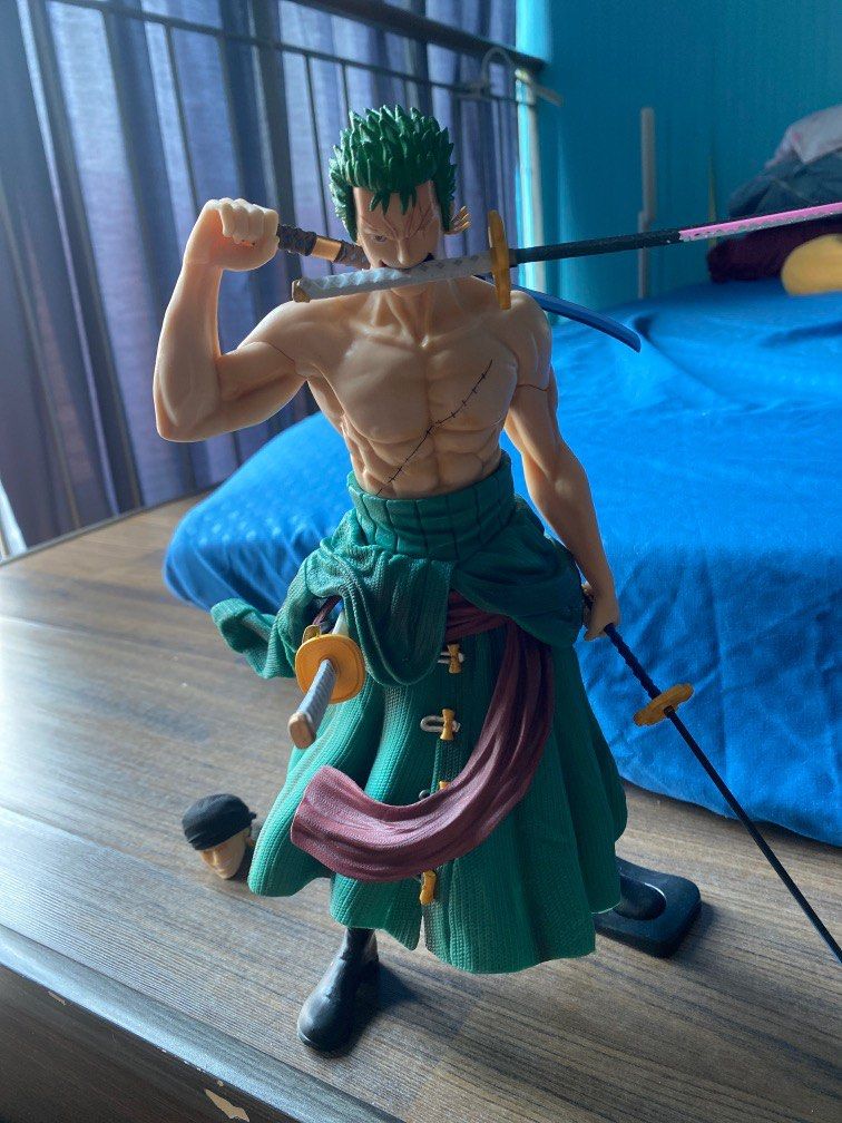 One Piece Zoro Figure, Hobbies & Toys, Toys & Games on Carousell