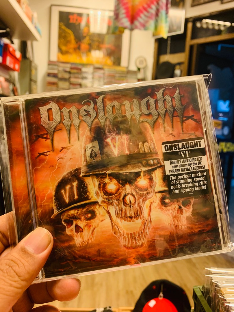 Onslaught - vi cd, Hobbies & Toys, Music & Media, CDs & DVDs on Carousell
