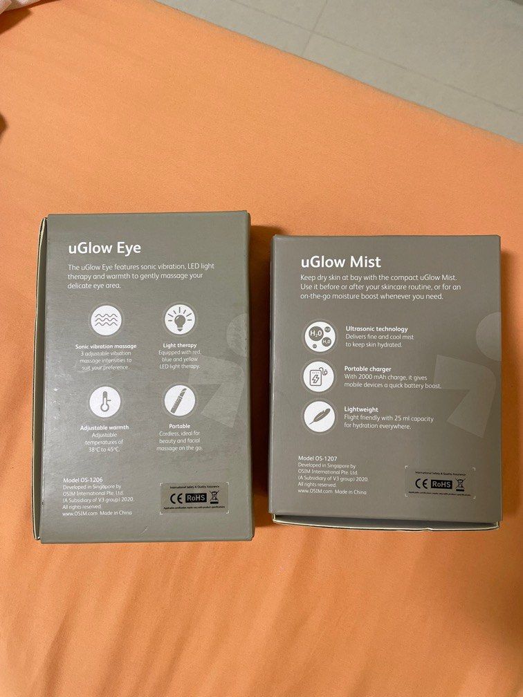 Osim uGlow Eye and uGlow Mist, Beauty & Personal Care, Face, Face Care ...