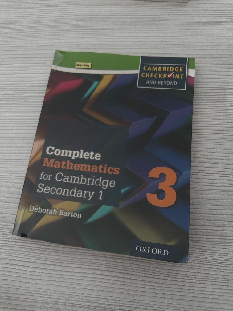 Oxford mathematics y9, Hobbies & Toys, Books & Magazines, Textbooks on ...