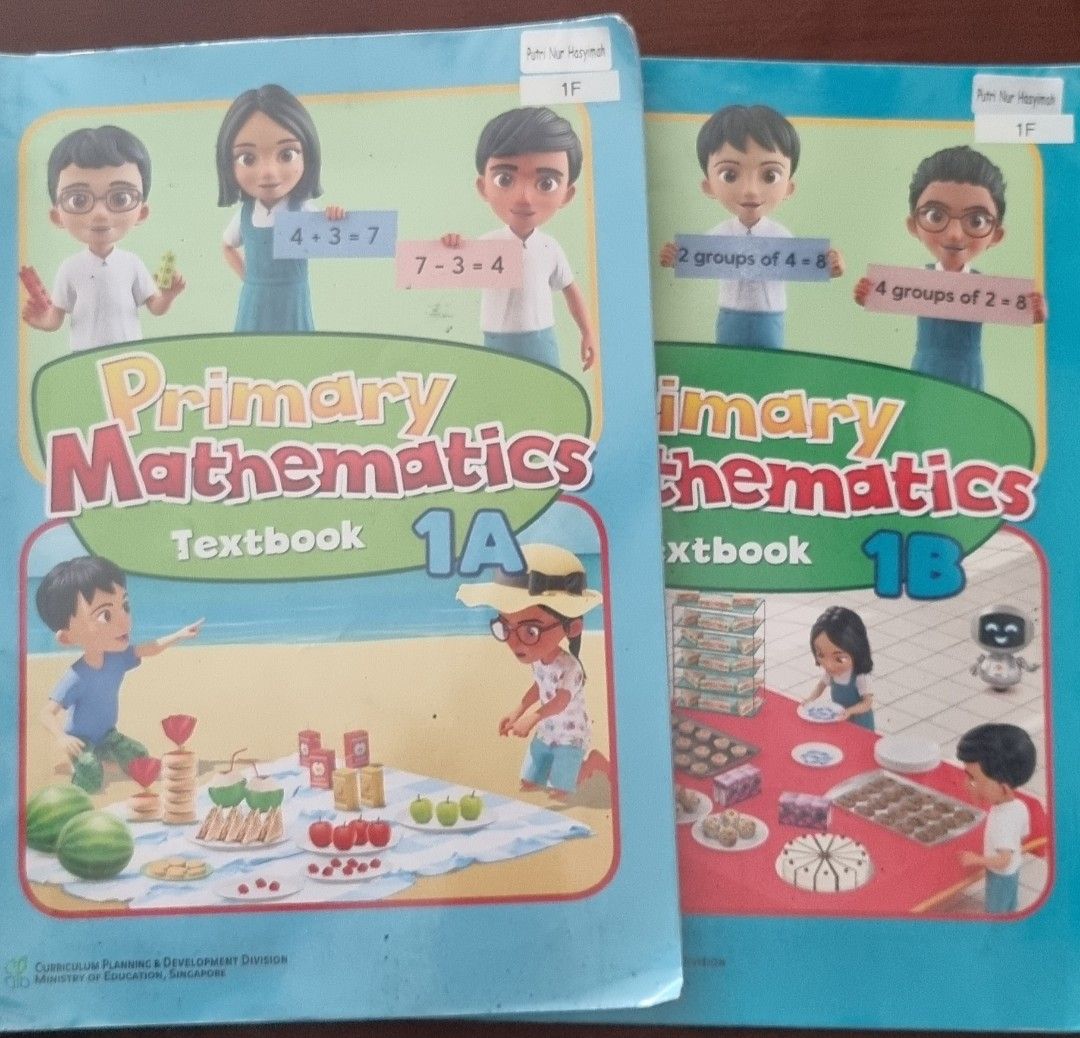P1 maths texbook, Hobbies & Toys, Books & Magazines, Textbooks on Carousell