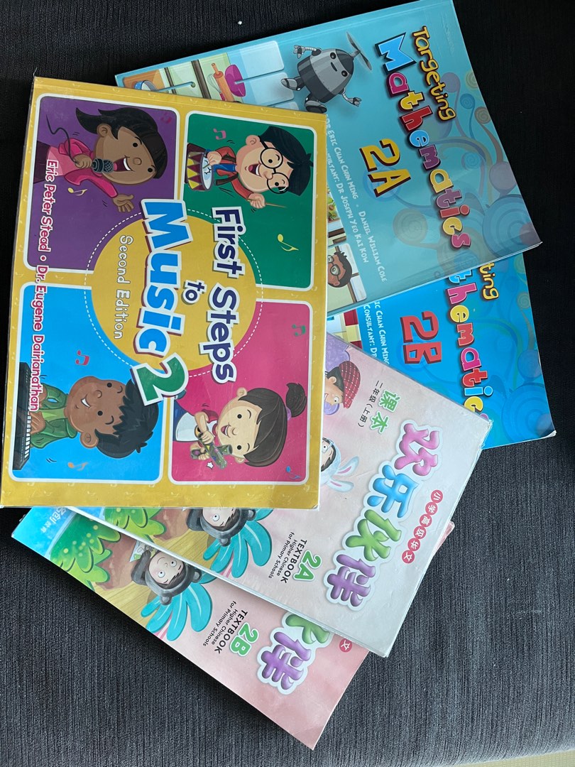 P2 Primary two textbooks, Hobbies & Toys, Books & Magazines, Textbooks ...