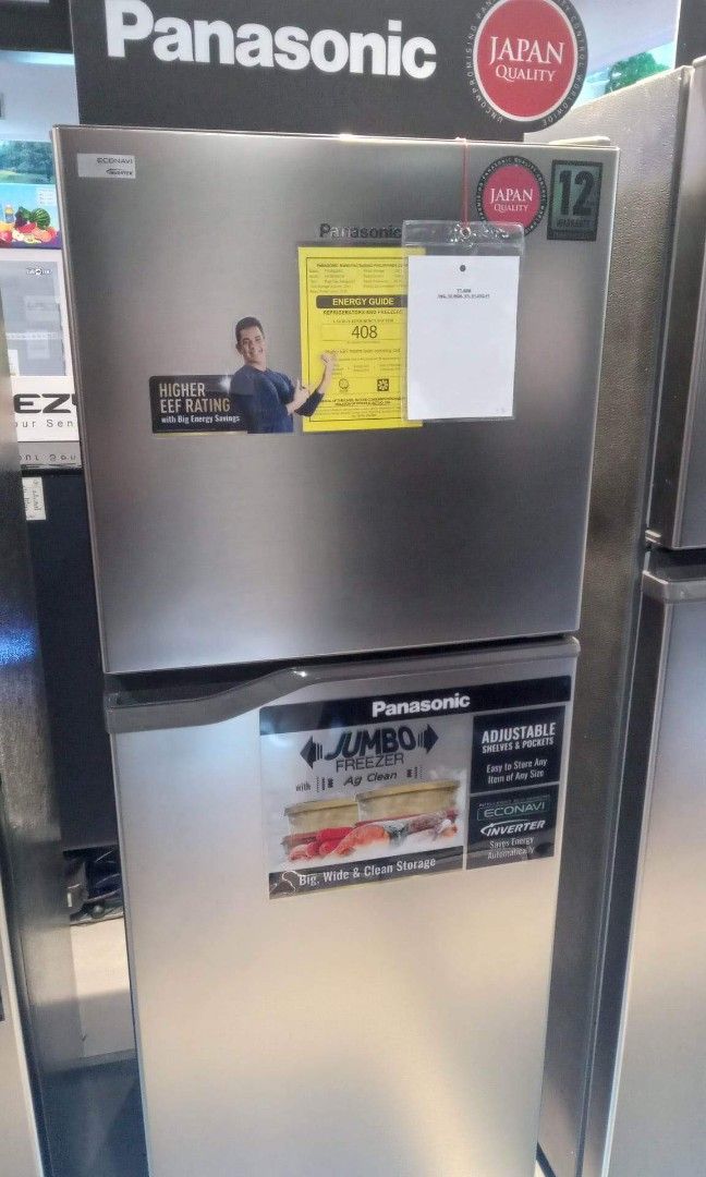 PANASONIC TWO DOOR REFRIGERATOR INVERTER, TV & Home Appliances, Kitchen ...