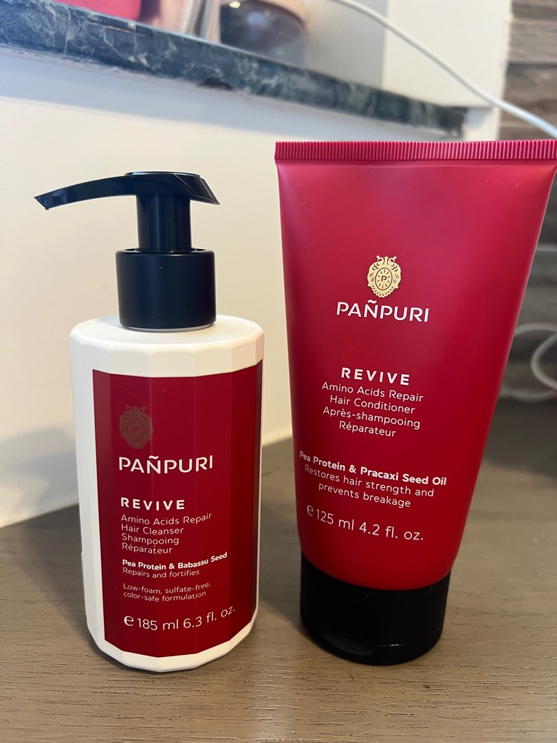 Panpuri|Shampoo & Conditioner (Revive Line), 美容＆化妝品, 健康及美容 - 頭髮護理 ...