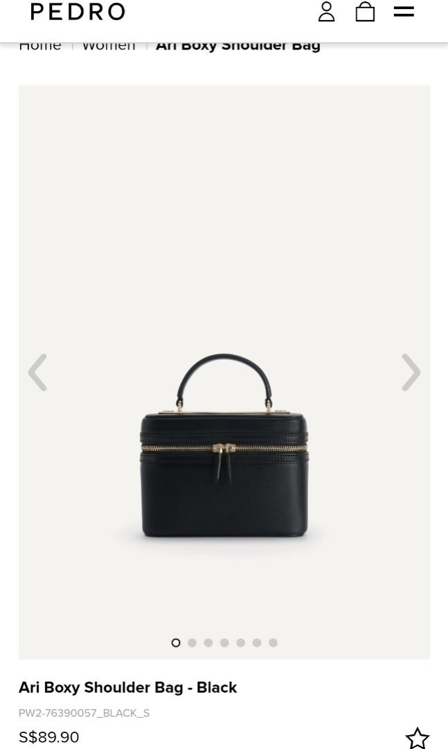 Pedro ari boxy shoulder bag, Women's Fashion, Bags & Wallets, Purses ...