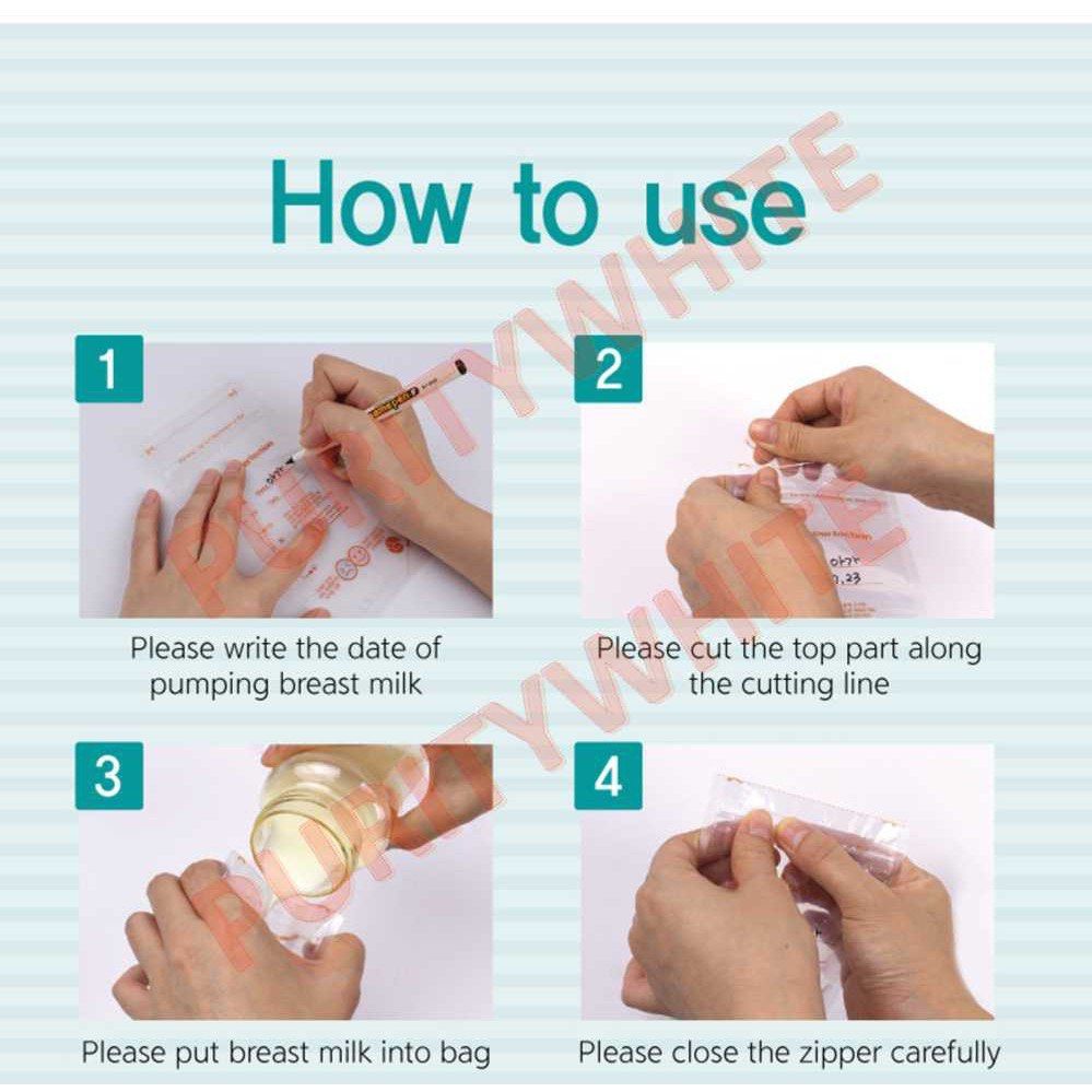 Perfection Breast Milk Storage Bag (2 packet: 60 pieces), Babies & Kids ...