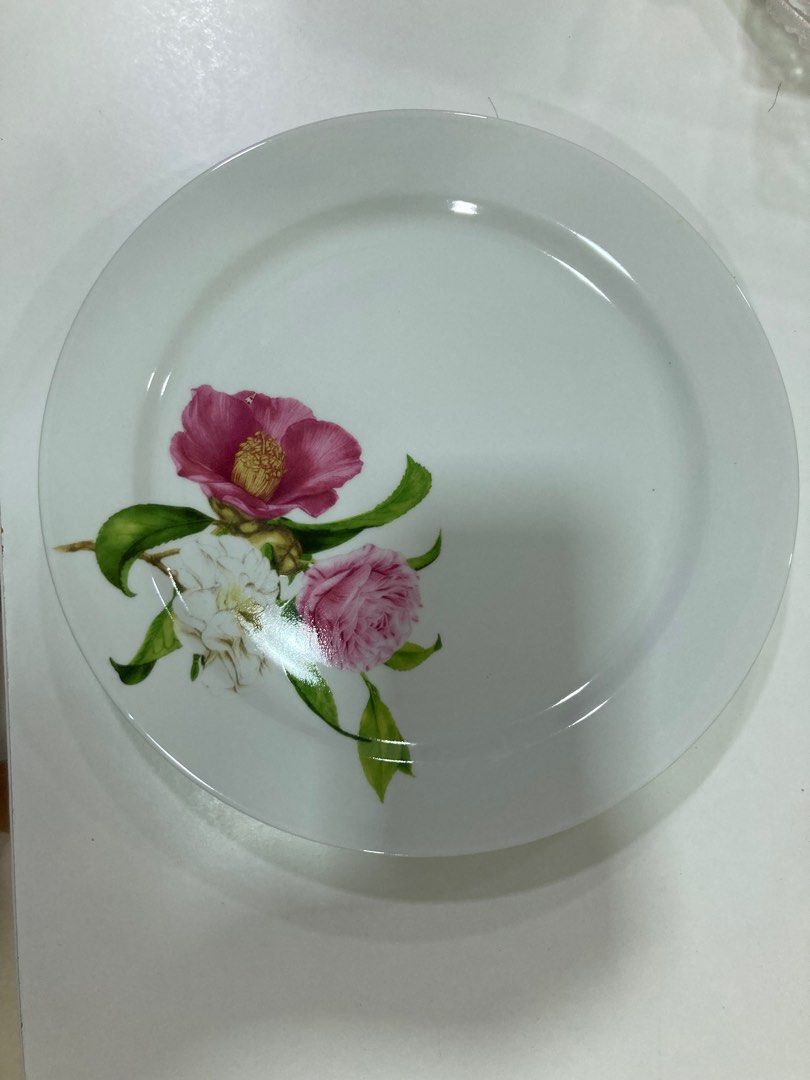 Pinggan set pinggan dan cawan 10pcs BARU, Furniture & Home Living ...