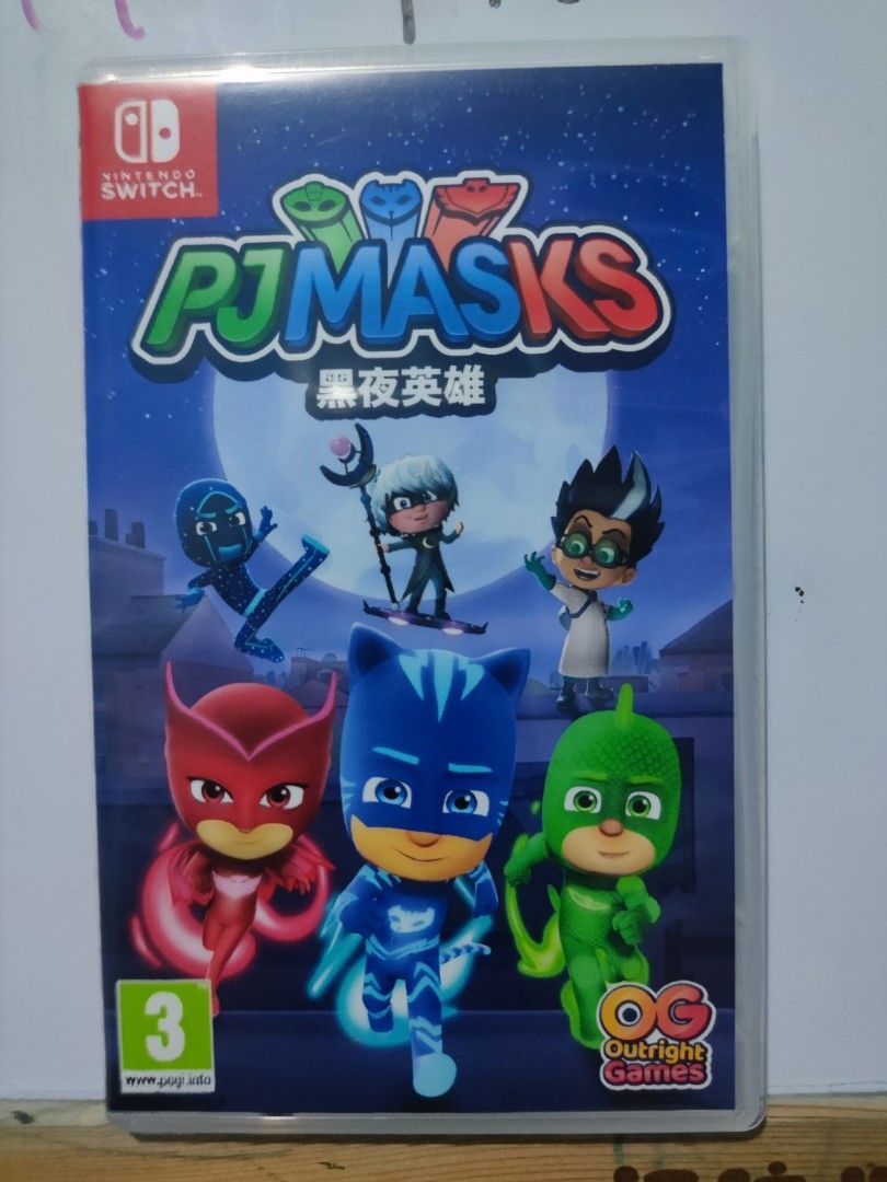 PJ Mask heroes of the night, Video Gaming, Video Games, Nintendo on ...