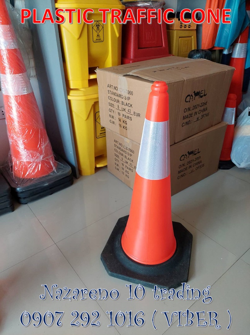 Plastic PVC traffic cone 30 inches 11, Commercial & Industrial ...