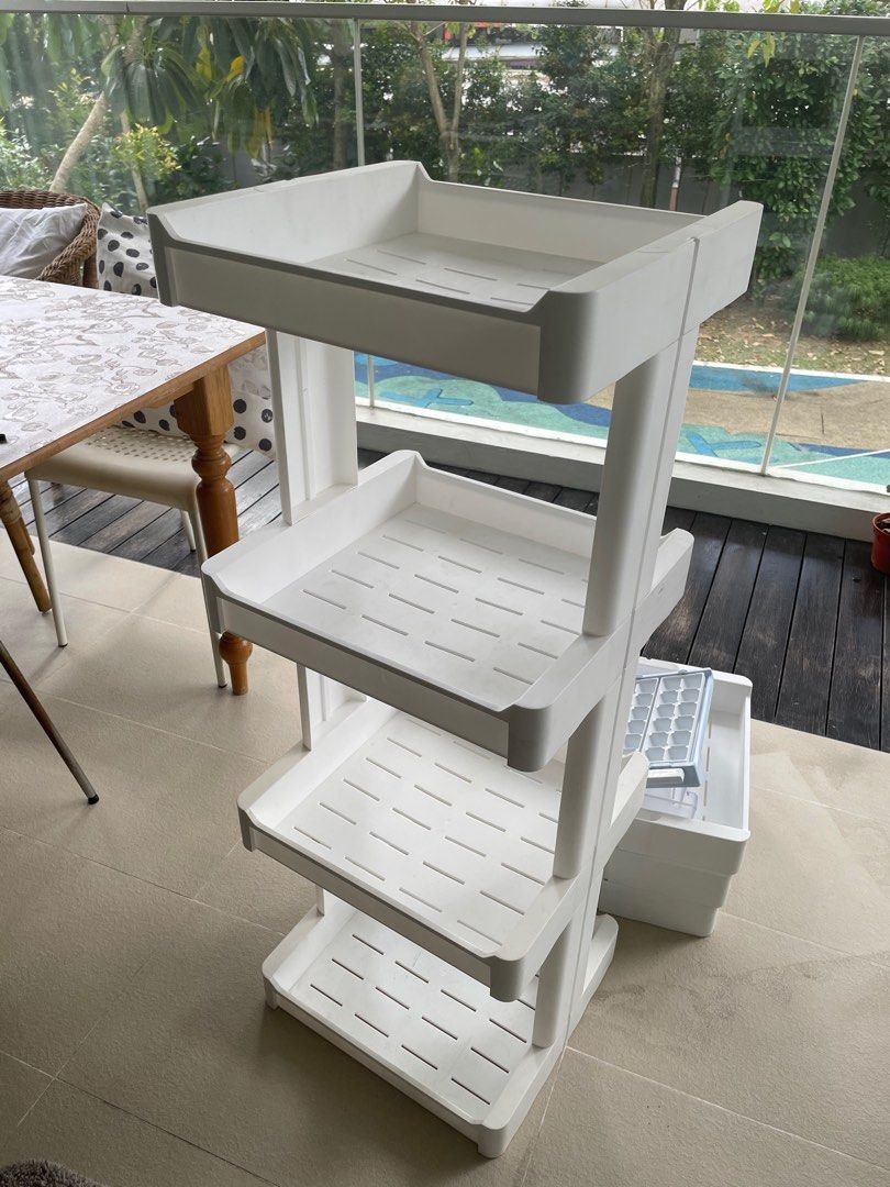 Plastic racks, Furniture & Home Living, Furniture, Shelves, Cabinets ...