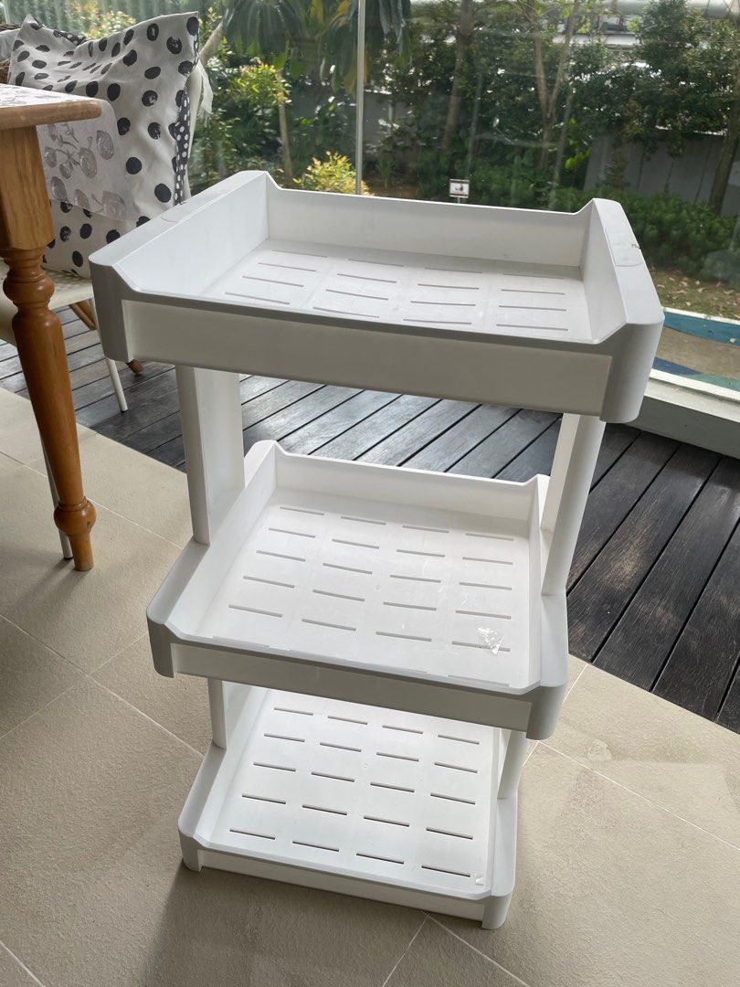 Plastic racks, Furniture & Home Living, Furniture, Shelves, Cabinets ...